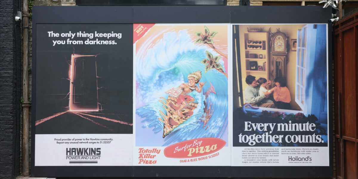 Netflix toys with public in new Stranger Things OOH stunt - Marketing Beat