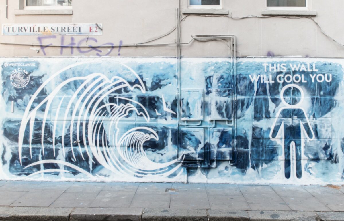 White Claw's 'Cool Wall' aims to refresh over-heated Londoners ...