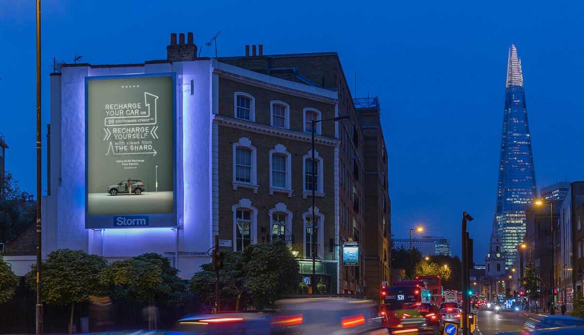Volvo aims to change negative EV perceptions with innovative OOH ...