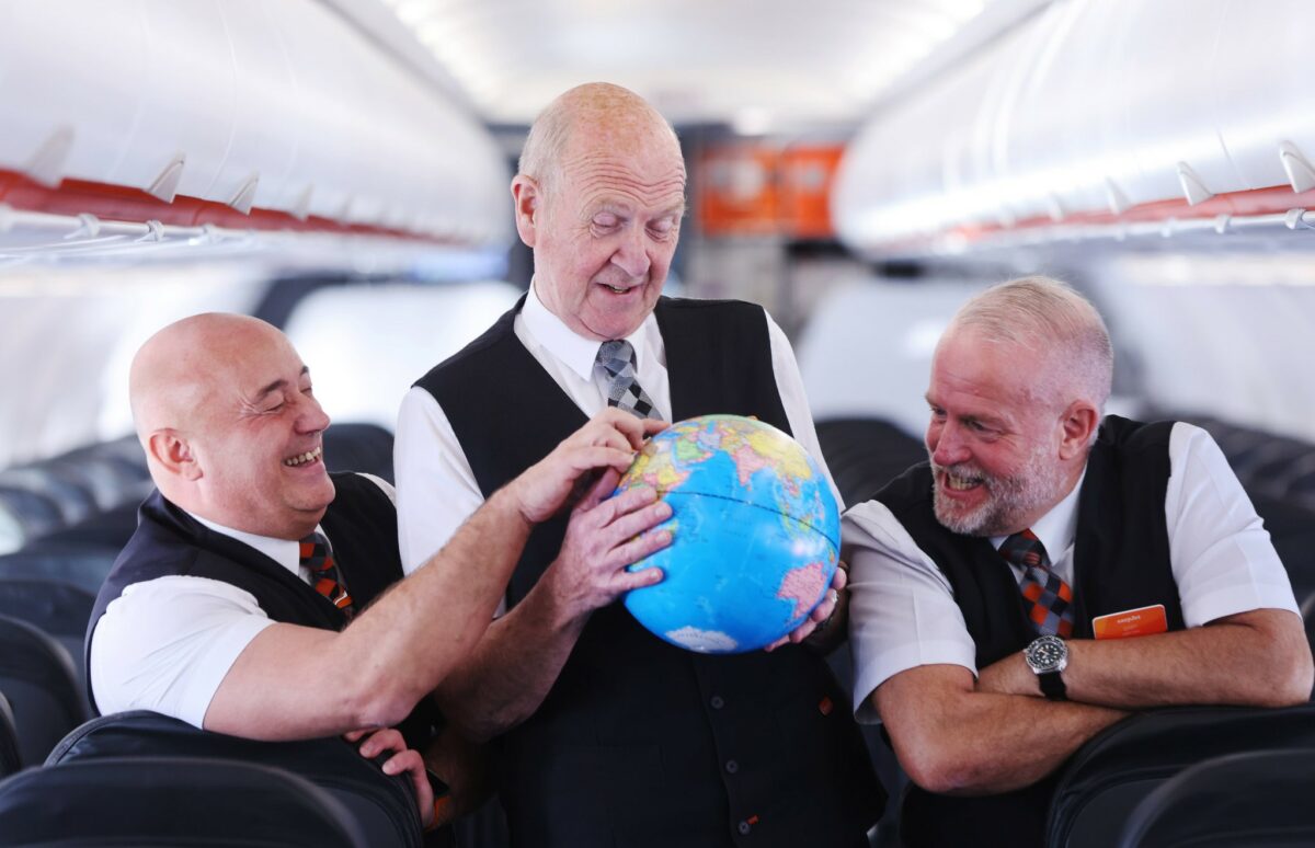 EasyJet campaign encourages over 45s to join as cabin crew members ...