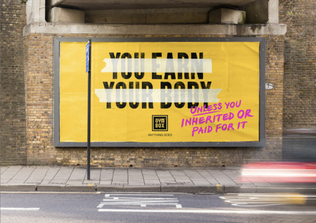 Gymbox starts the year right with disruptive OOH campaign by AMV BBDO ...