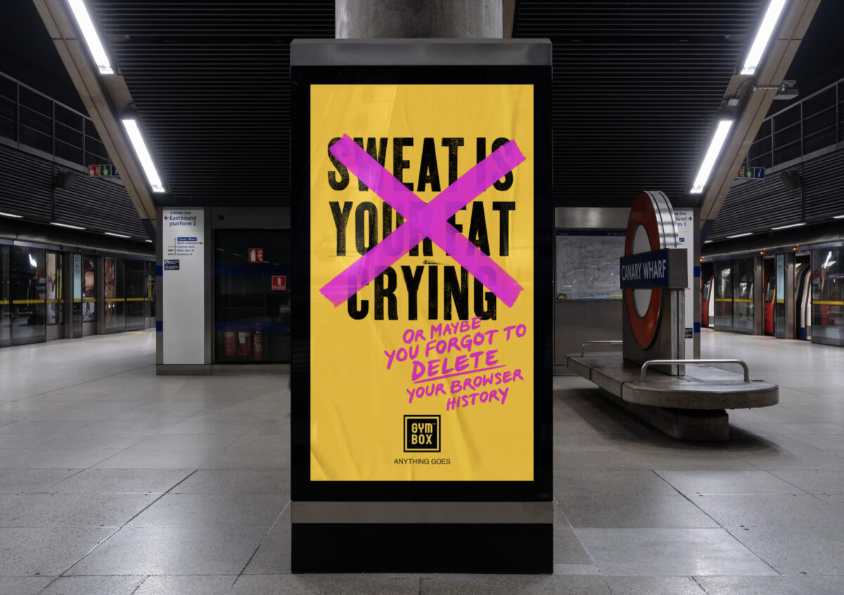 Gymbox starts the year right with disruptive OOH campaign by AMV BBDO ...