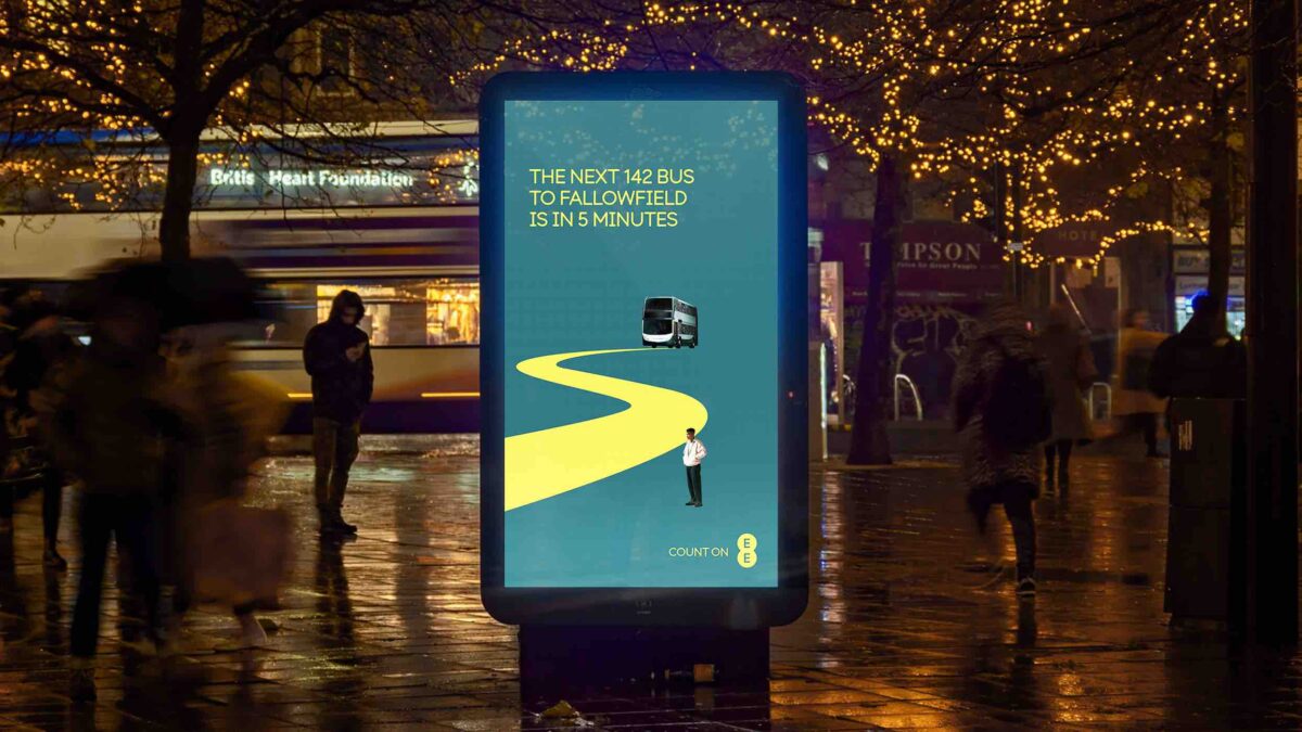 EE harnesses revolutionary OOH tech to keep revellers safe - Marketing Beat