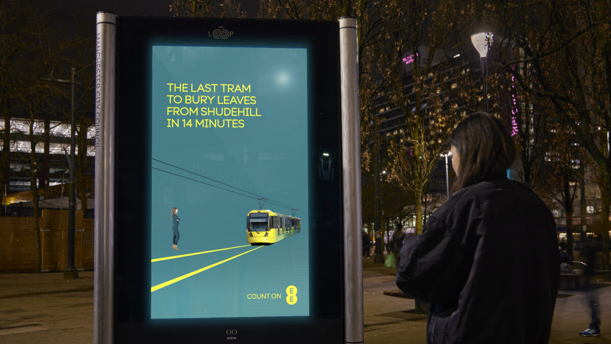 EE harnesses revolutionary OOH tech to keep revellers safe - Marketing Beat