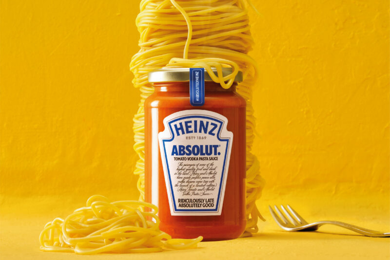 Heinz x Absolut visuals pay homage to vodka brand's 'iconic' 1980s ads ...
