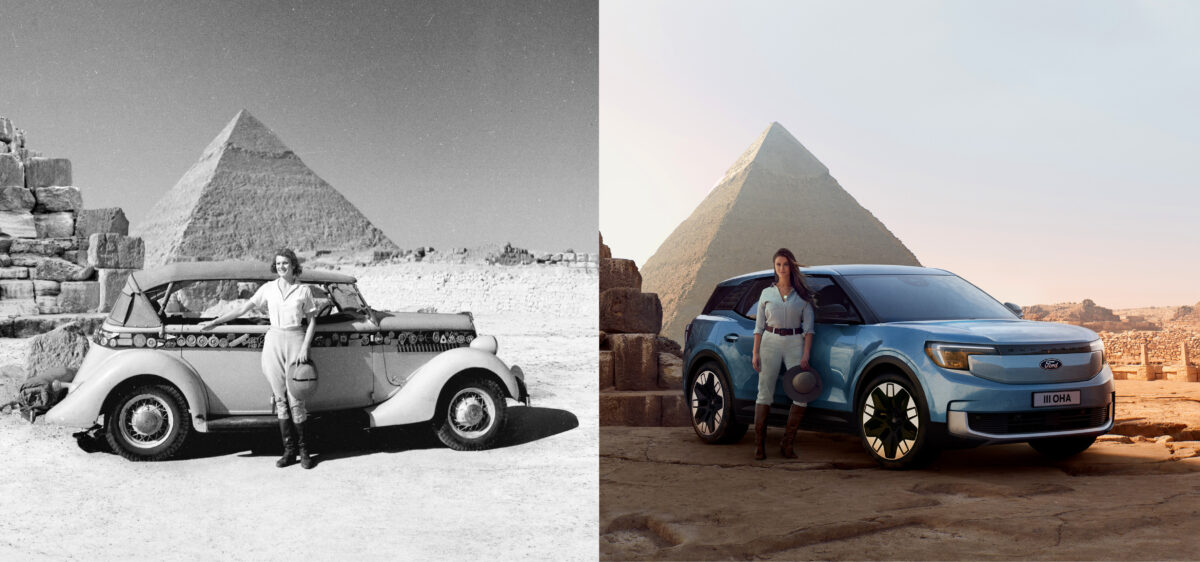 Ford celebrates first woman to circumnavigate the globe by replicating ...