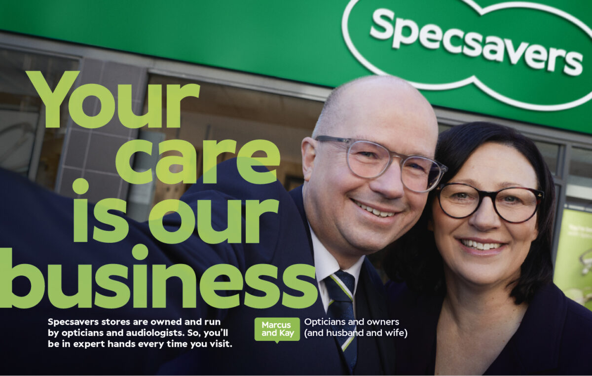 Specsavers spotlights the special bonds we have with our opticians in ...