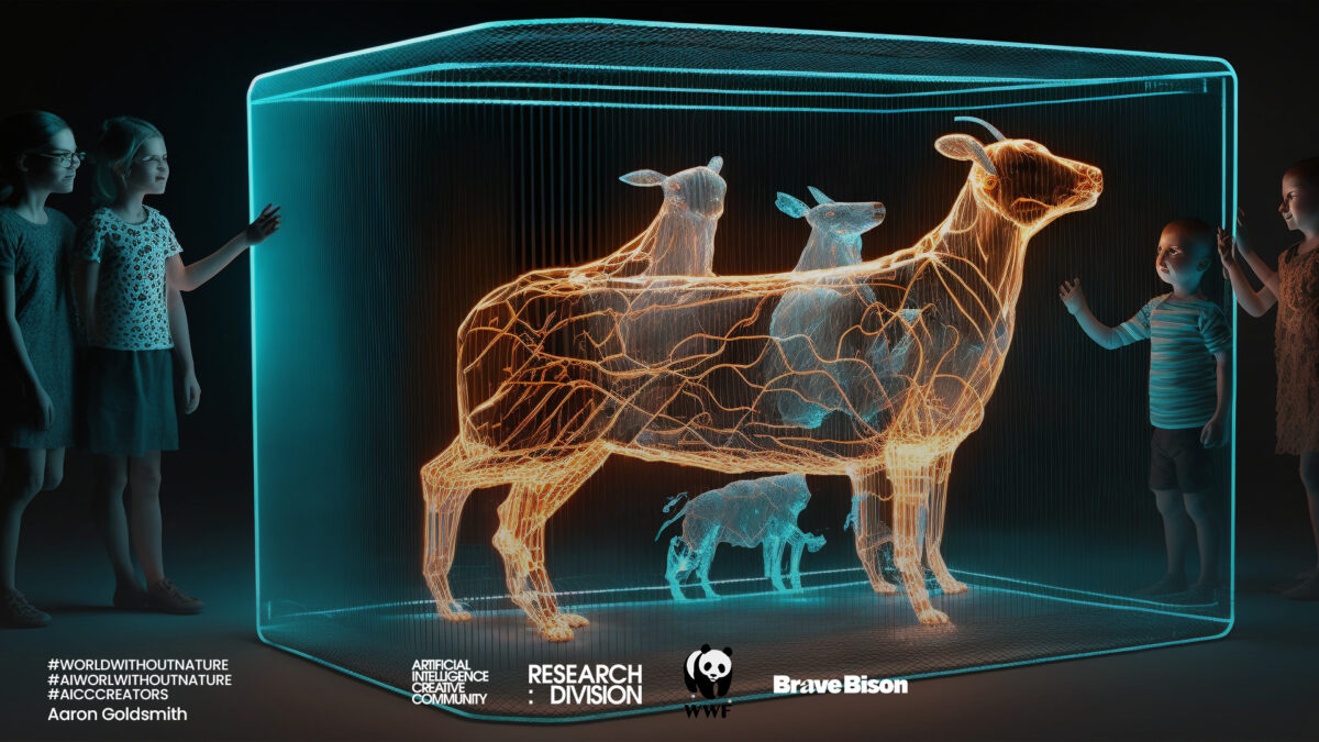 AI creators and WWF imagine a world without nature - Marketing Beat