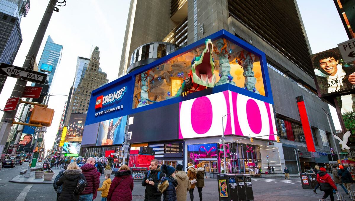 Lego unveils global 3D billboard campaign for new YouTube series ...