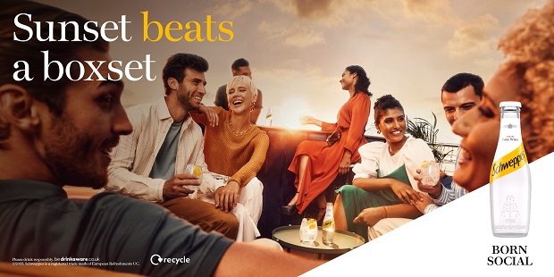 Schweppes reinvents socialising with 'Born Social' platform