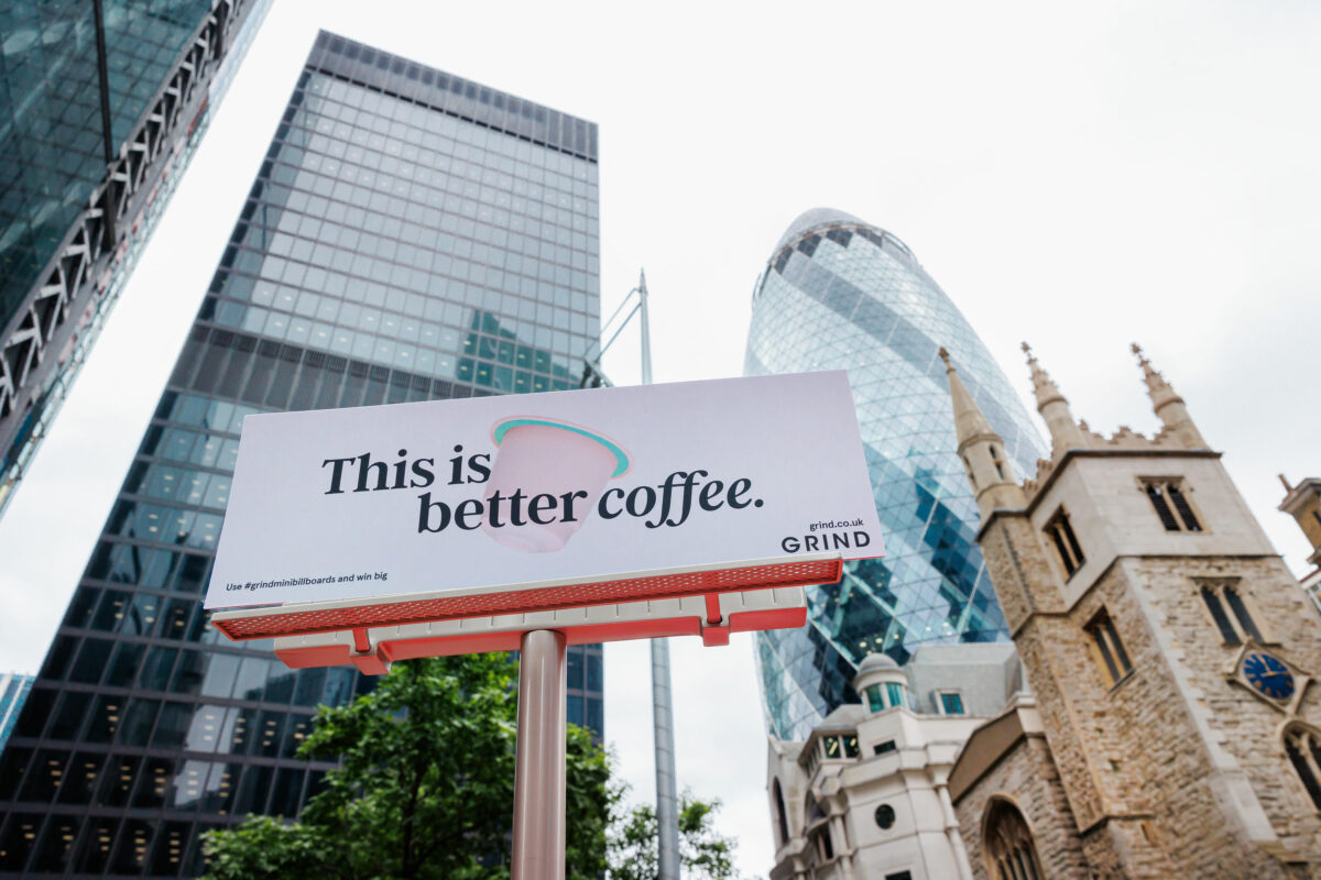 Grind launches tiny campaign to mark low environmental impact