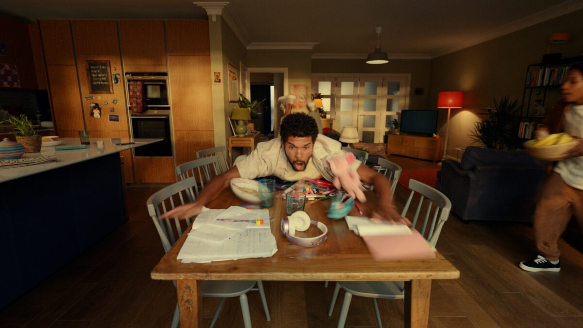 Ritz returns to UK TV screens with hilariously hectic VCCP ad