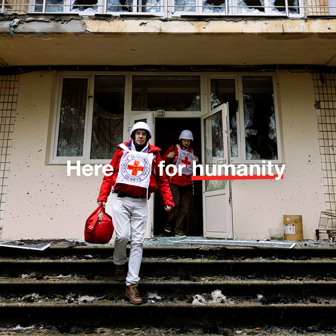 British Red Cross is Here for Humanity in a call for donors