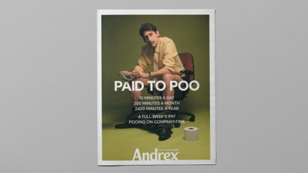 Andrex celebrates post-poo euphoria in bizarre new ads