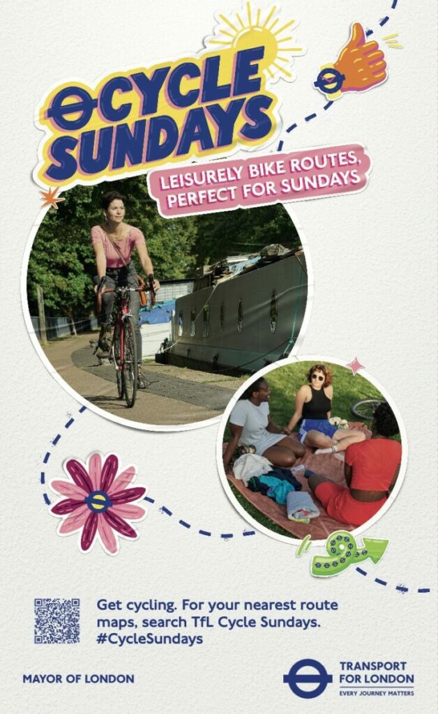 TfL embraces Strava and summery visuals to get Londoner's cycling