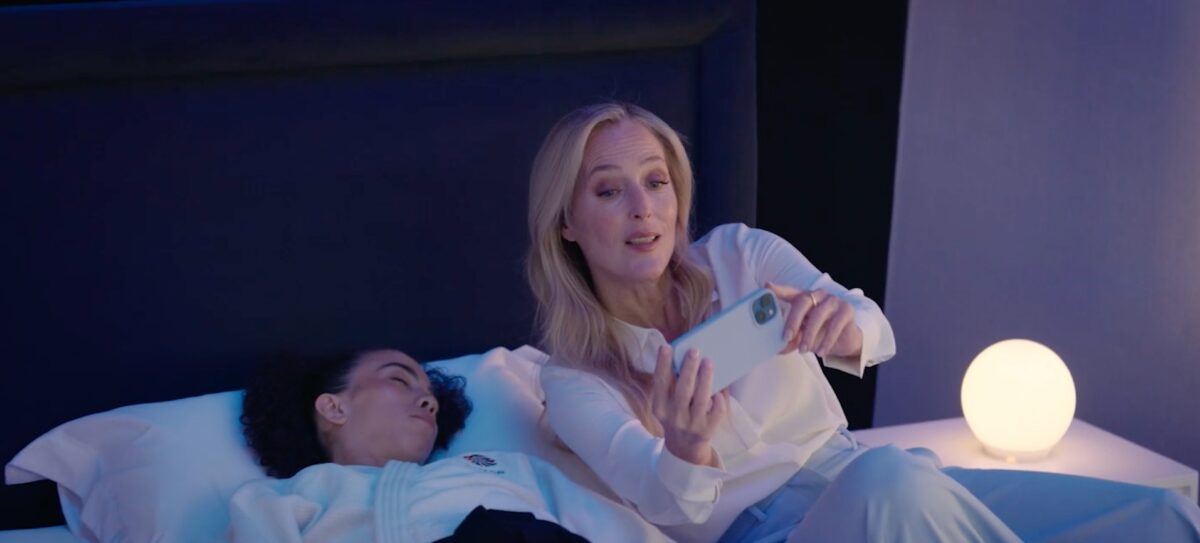 Dreams spotlights Team GB tie-up in new Gillian Anderson ad
