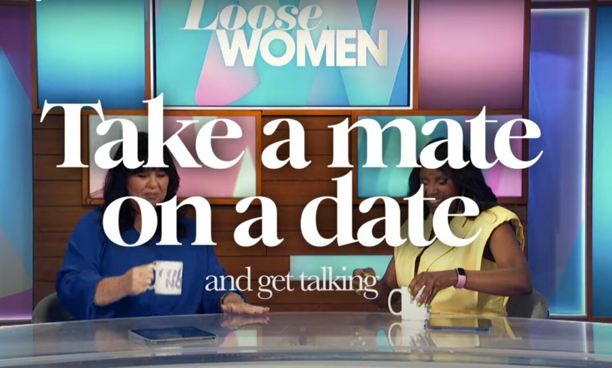 'Take a mate on a date': ITV shares new Get Britain Talking spot