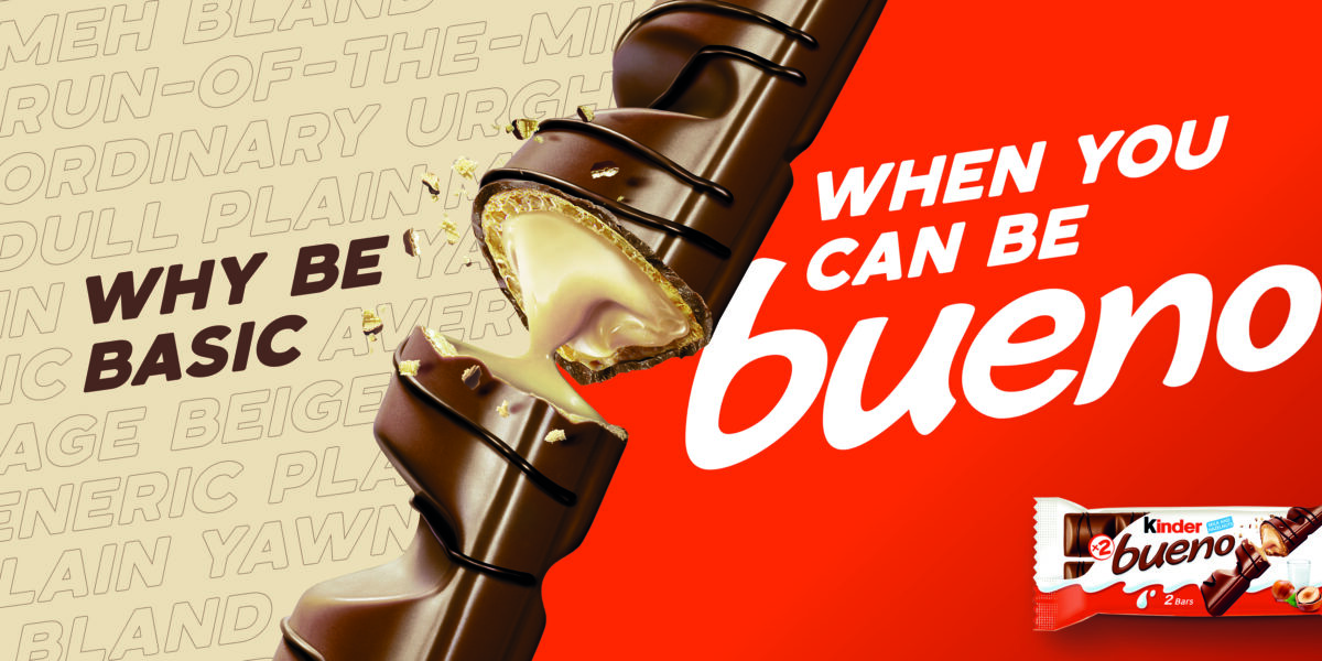 'Why be basic?': Kinder Bueno targets Gen Z in new £6m campaign