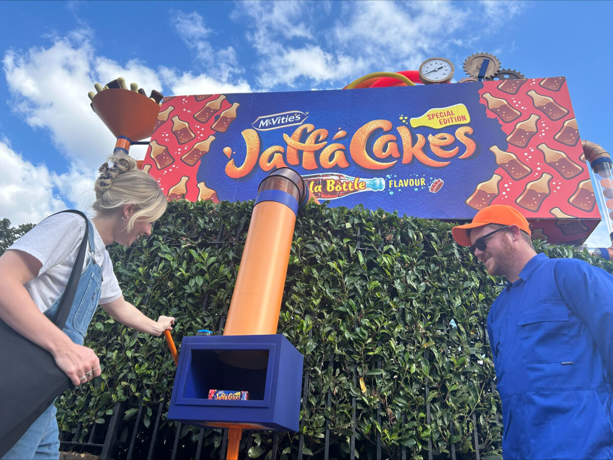 Jaffa Cakes hits the streets with new cola bottle-themed OOH
