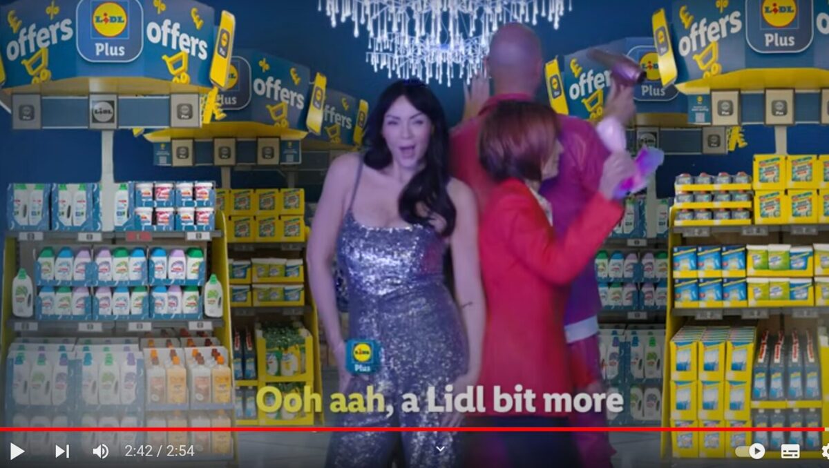 Watch: Lidl stars Martine McCutheon in sparkly new ad