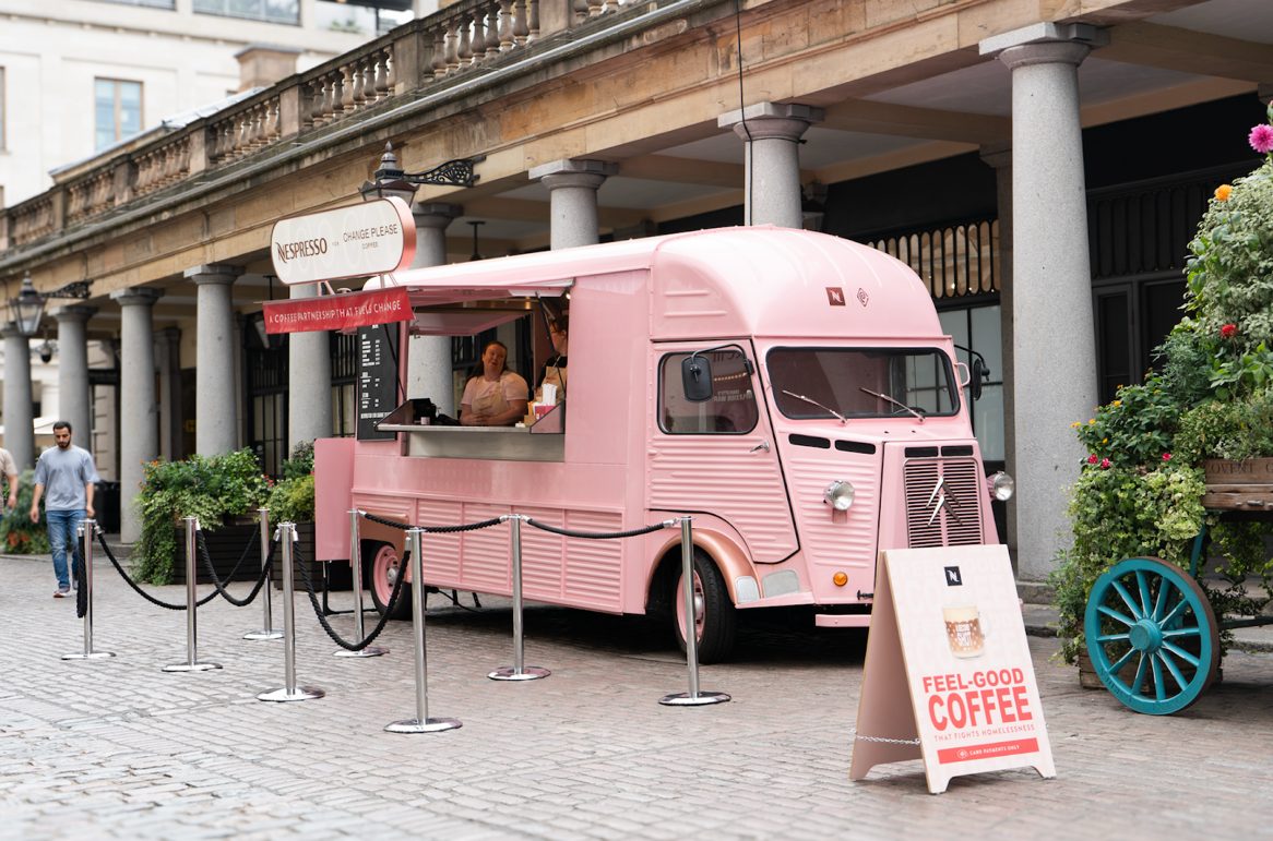 Nespresso partners with Change Please for fundraising initiative