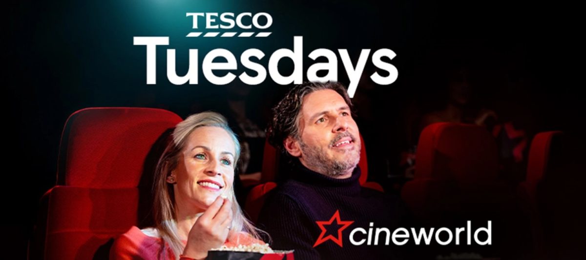 Tesco and Cineworld launch movie ticket deal